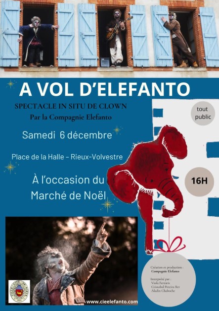 Spectacle ELEFANTO - RIEUX-VOLVESTRE